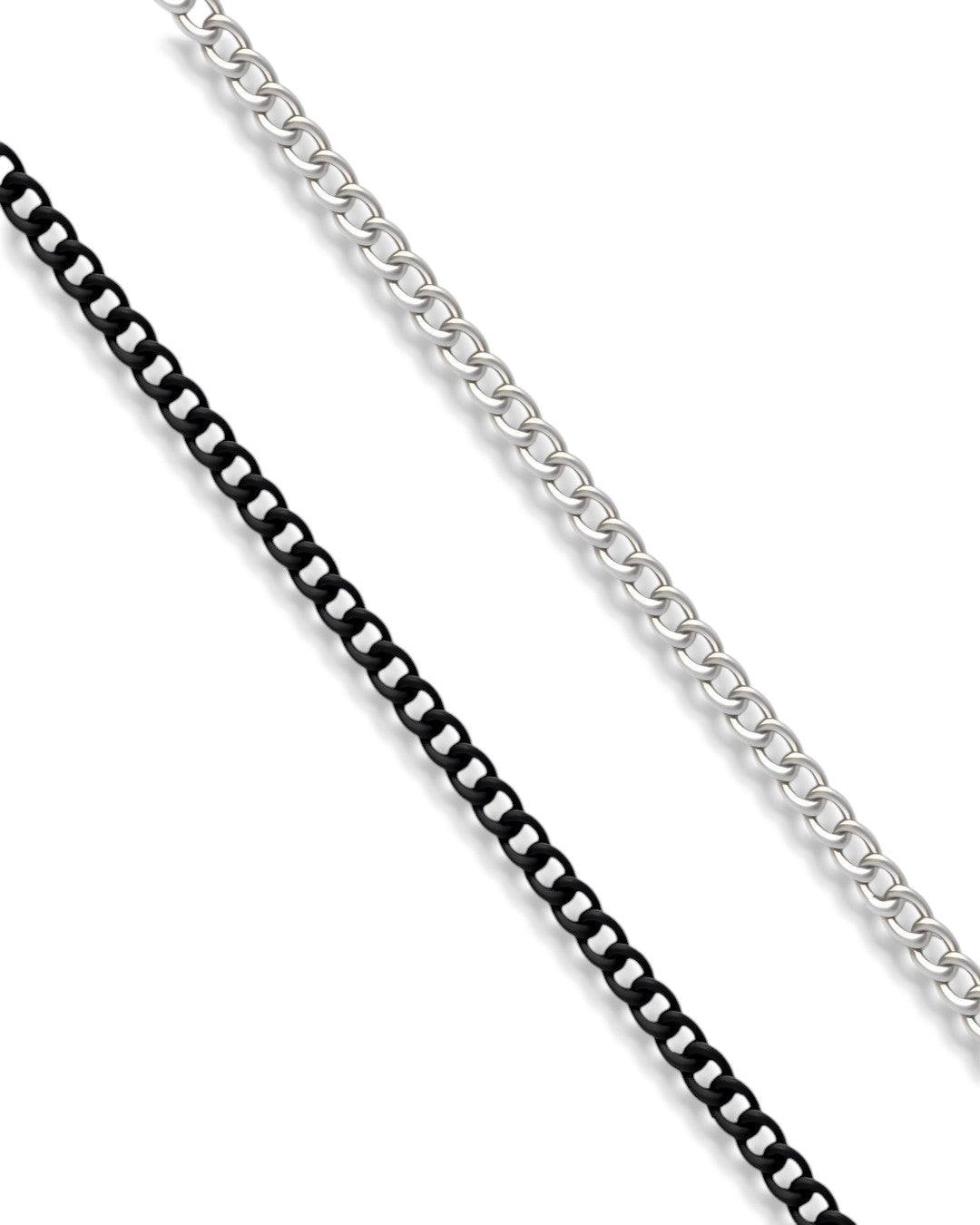 Zane Cuban Link Chain -3.5 mm (Silver) – Terrana